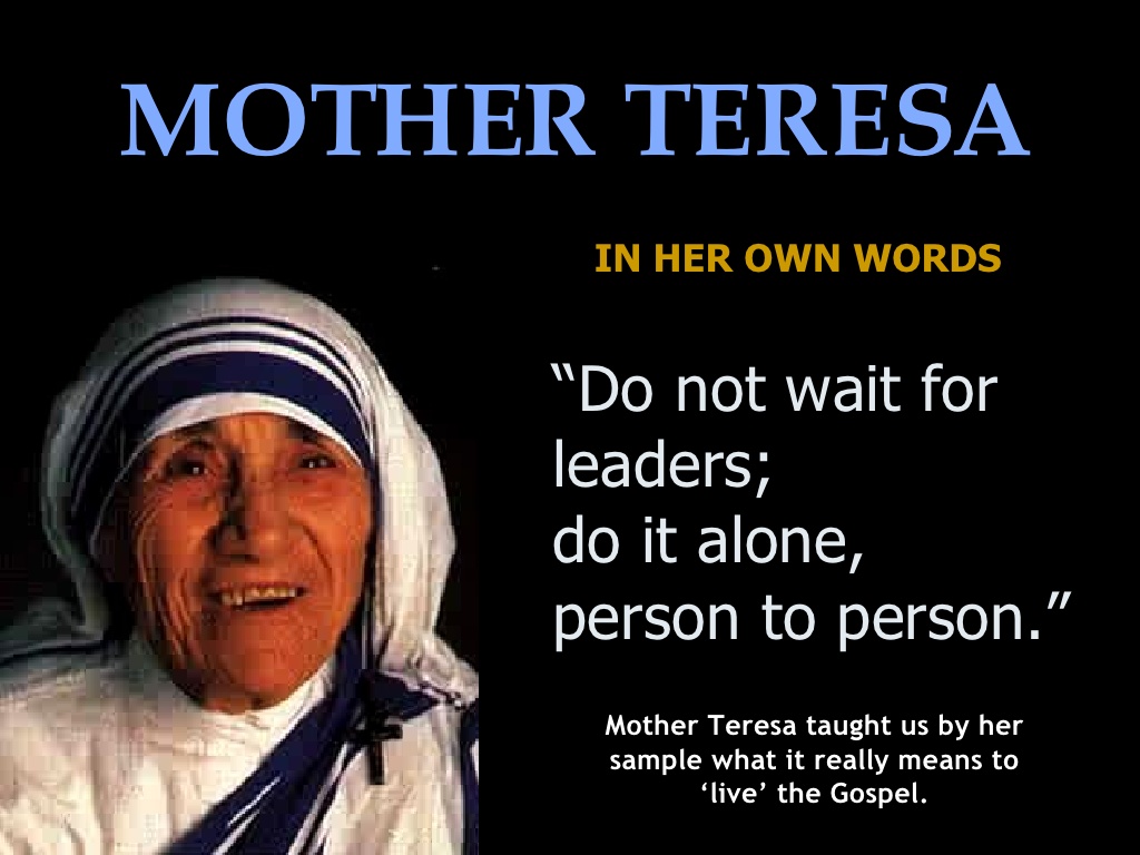 Mother Teresa, In Her Own Words | Norma L. Brumbaugh